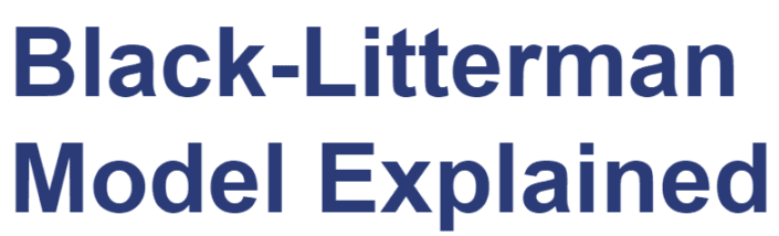 Black-Litterman Model - Breaking Down Finance